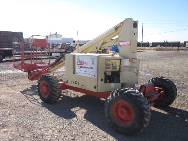 JLG 40 HA-4WD Specs & Dimensions (1990 - 1992) | Wheeled Articulating ...