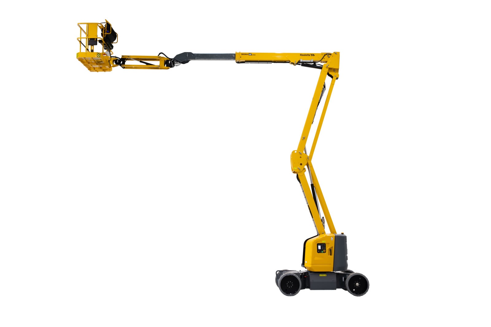 Haulotte Sigma 46 PRO Specs & Dimensions (2021 - 2025) | Wheeled Articulating Boom Lifts ...