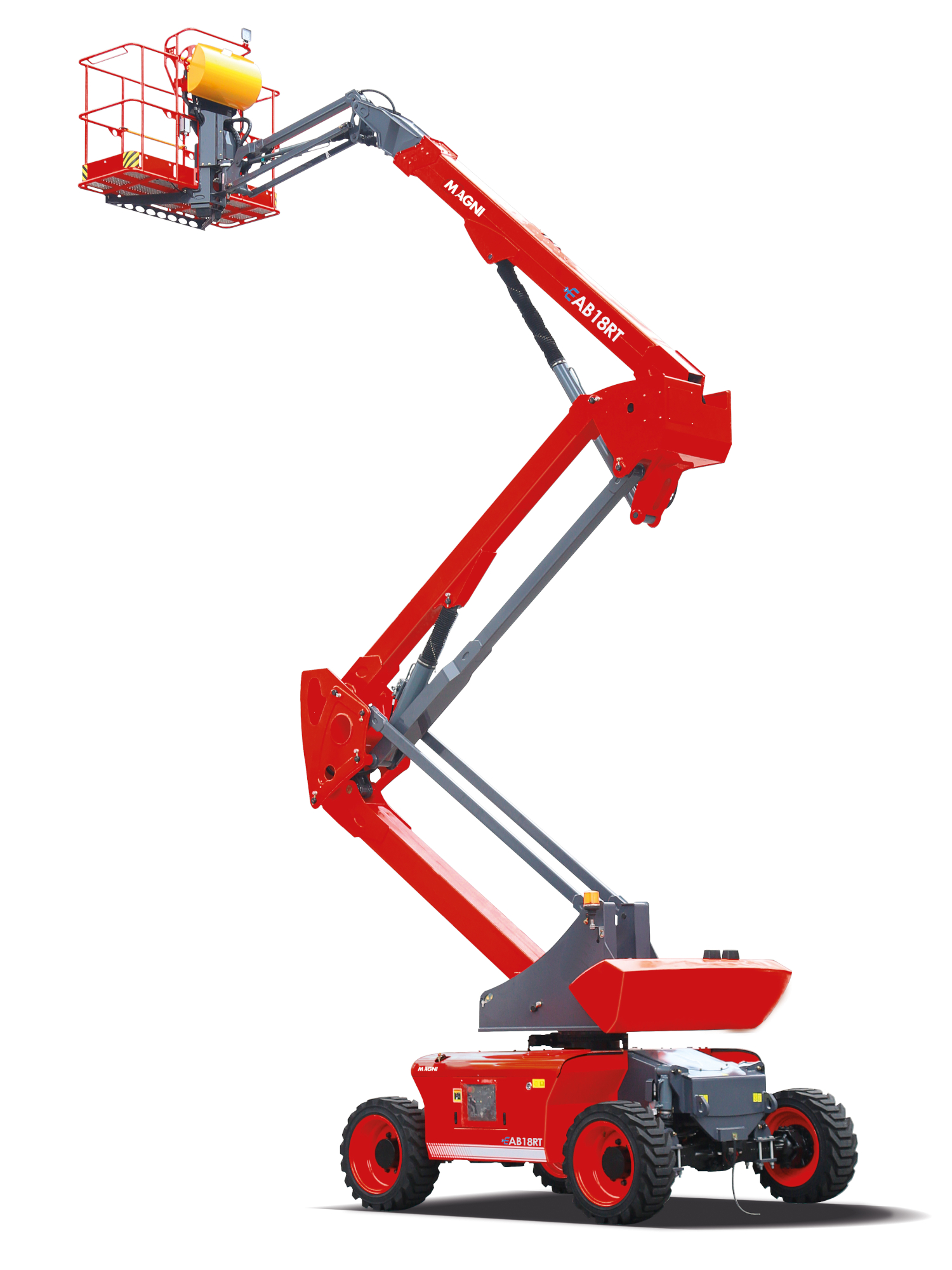 MAGNI EAB18RT Specs (2024 - 2025) | Wheeled Articulating Boom Lifts ...