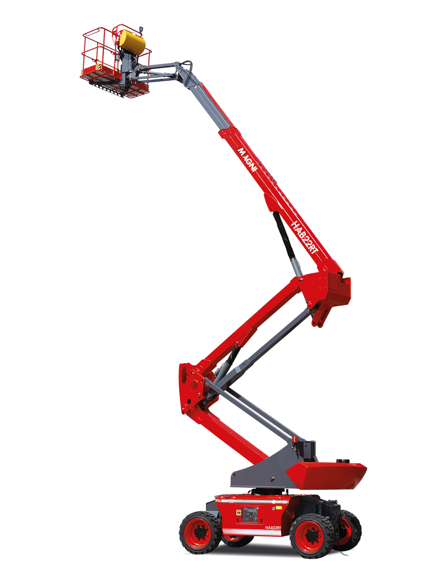 MAGNI HAB28RT Specs (2024 - 2025) | Wheeled Articulating Boom Lifts ...