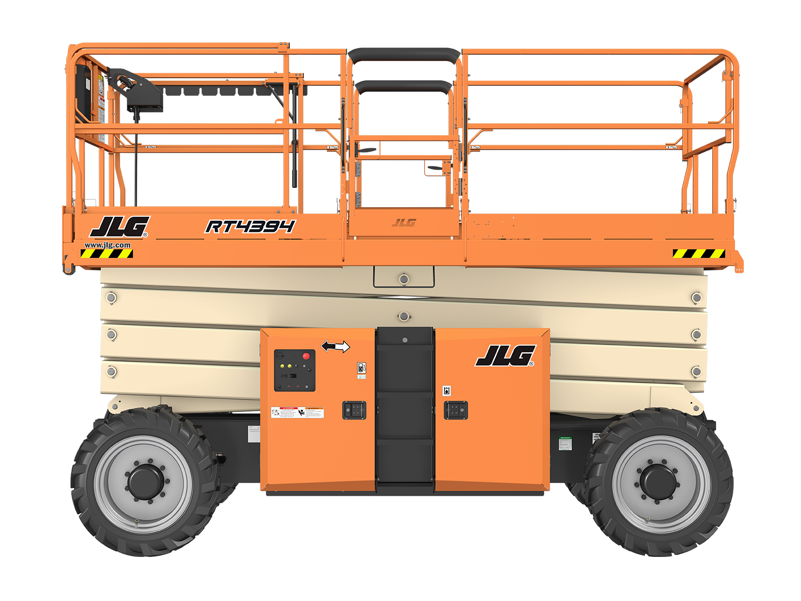 JLG 4394RT Specs & Dimensions (2001 - 2018) | Wheeled scissor lifts ...