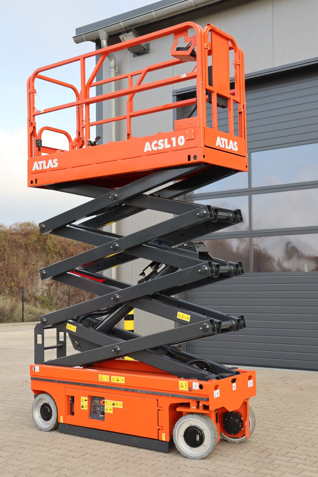 Atlas Kompakt ACSL 1008 DC Specs (2018 - 2025) | Wheeled scissor lifts ...