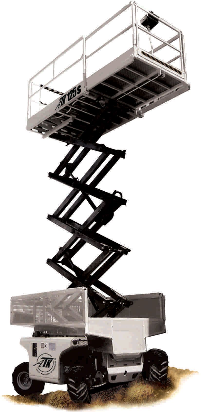 Airtek ATK 125 S Specs (2003 - 2009) | Wheeled scissor lifts | LECTURA ...