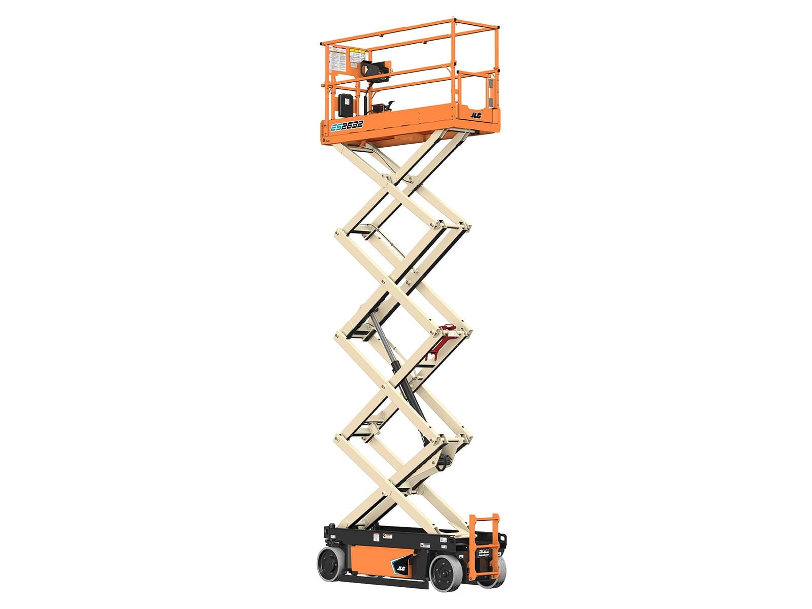 JLG ES2632 Specs & Dimensions (2021 - 2025) | Wheeled scissor lifts ...