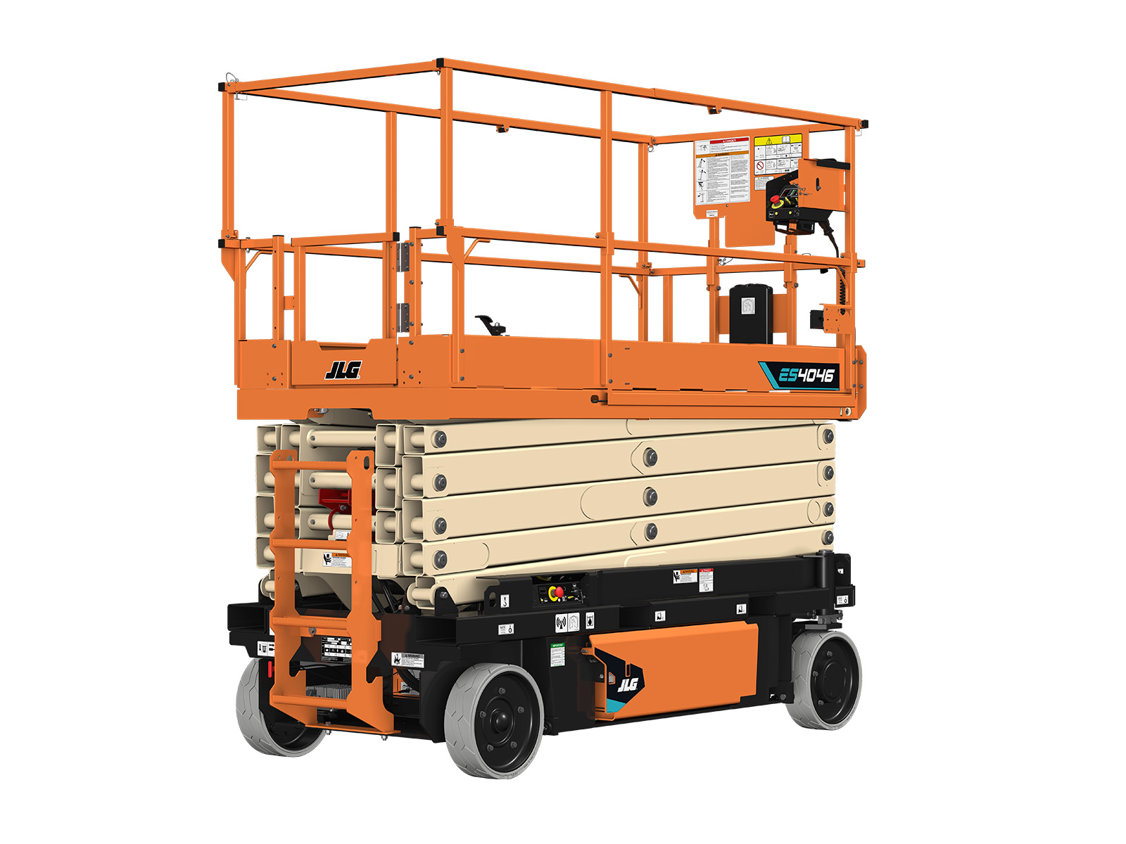 JLG ES4046 Specs & Dimensions (2024 - 2025) | Wheeled scissor lifts ...