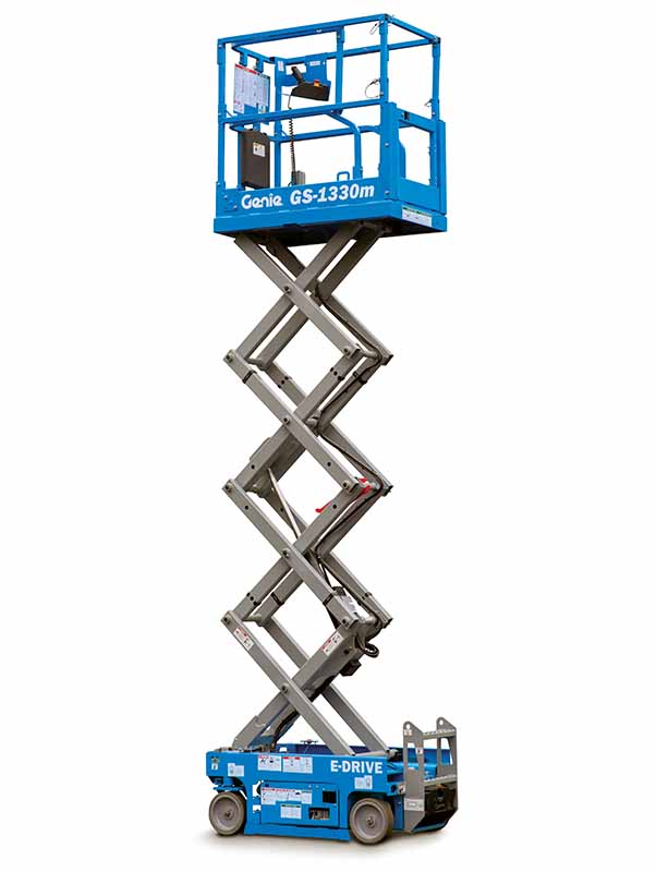 Genie GS-1330 Specs & Dimensions (2019 - 2020) | Wheeled scissor lifts | LECTURA Specs