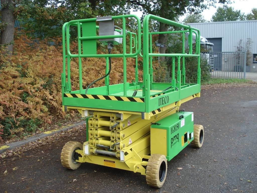 Iteco IG 8150 Specs & Dimensions (1995 - 2005) | Wheeled scissor lifts ...