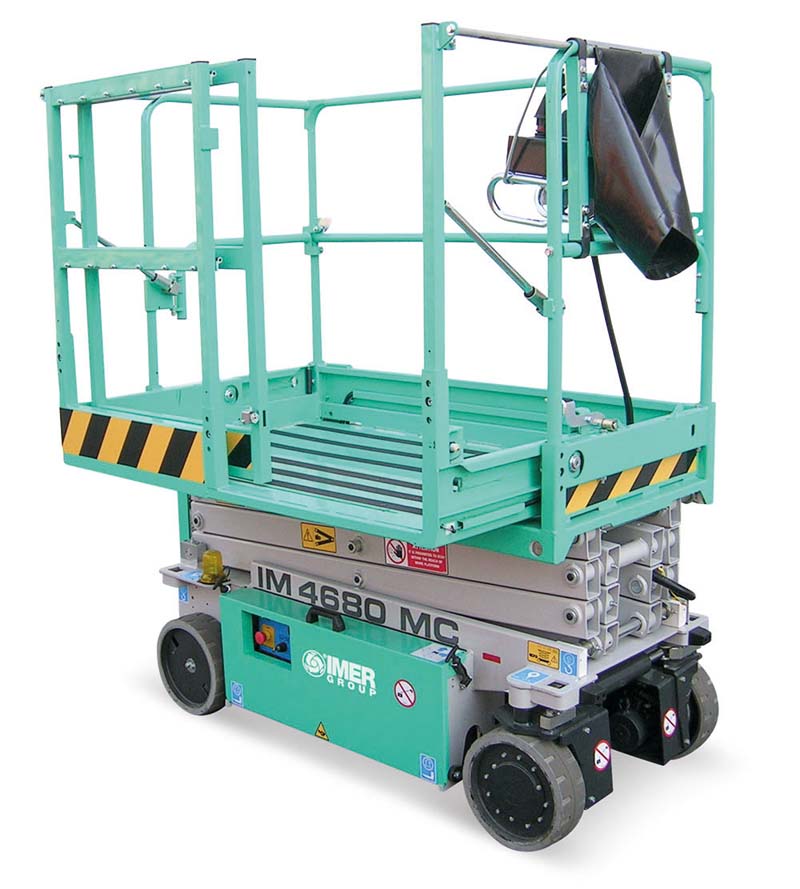 Imer IM 4680 MC Specs & Dimensions (2017 - 2024) | Wheeled scissor ...