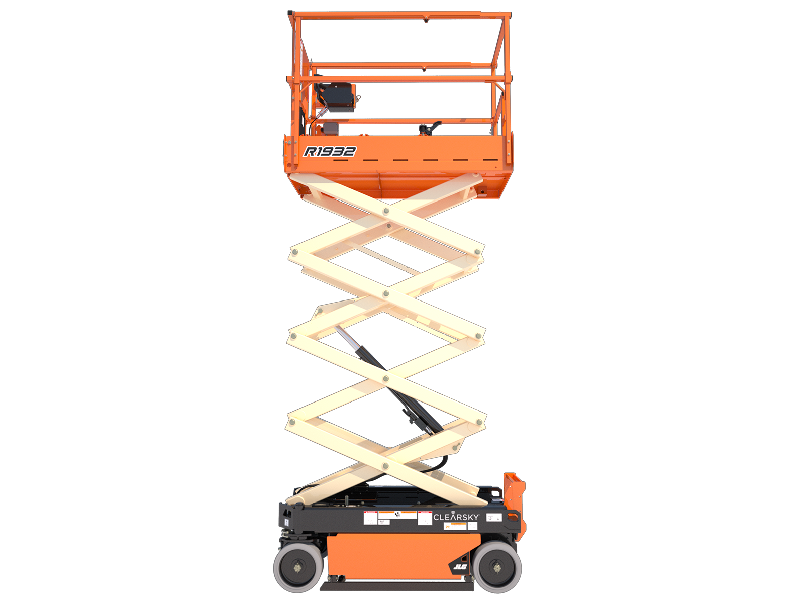 JLG R1932 Specs & Dimensions (2020 - 2025) | Wheeled scissor lifts ...