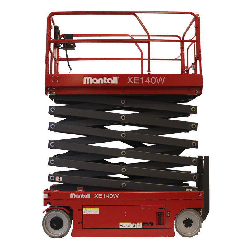 Mantall XE140W Specs & Dimensions (2019 - 2025) | Wheeled scissor lifts ...
