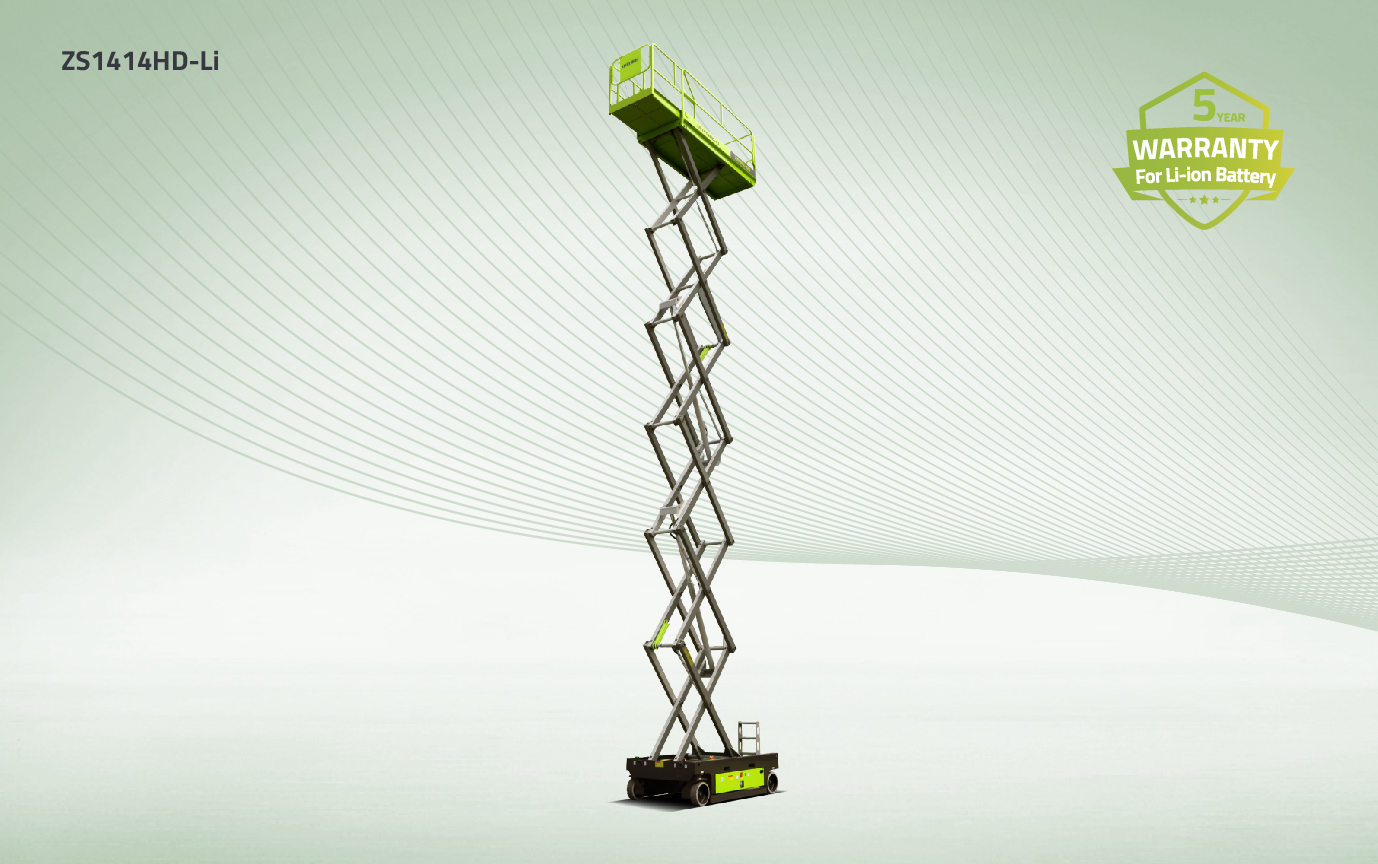 Zoomlion ZS1414HD-Li Specs & Dimensions (2020 - 2025) | Wheeled scissor ...