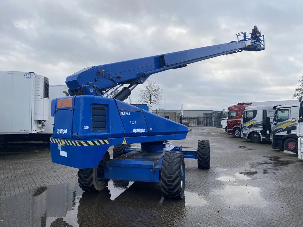 UpRight SB 126 J Specs (2008 - 2010) | Wheeled Telescopic Boom Lifts ...