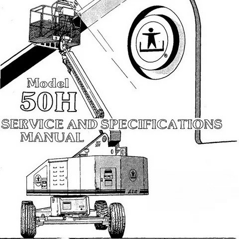 JLG 50 H Specs & Dimensions (1988 - 1996) | Wheeled Telescopic Boom ...