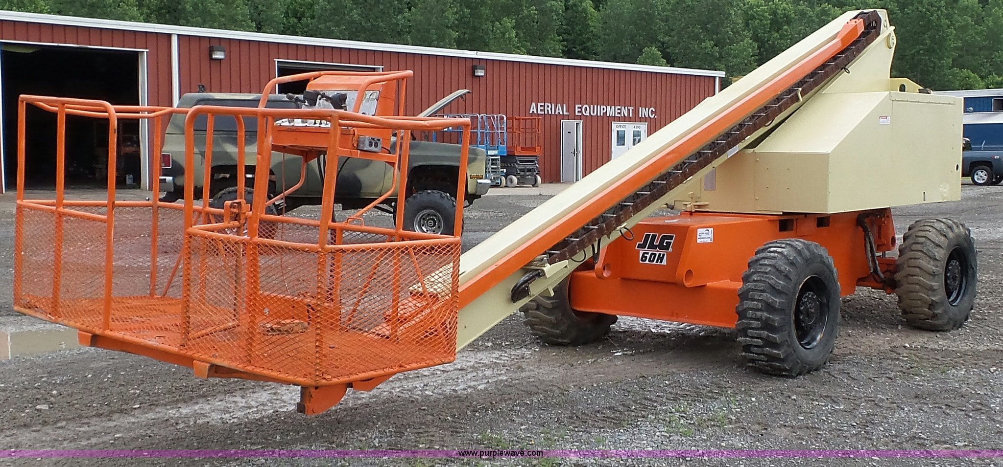 JLG 60 H Specs & Dimensions (1987 - 1996) | Wheeled Telescopic Boom ...