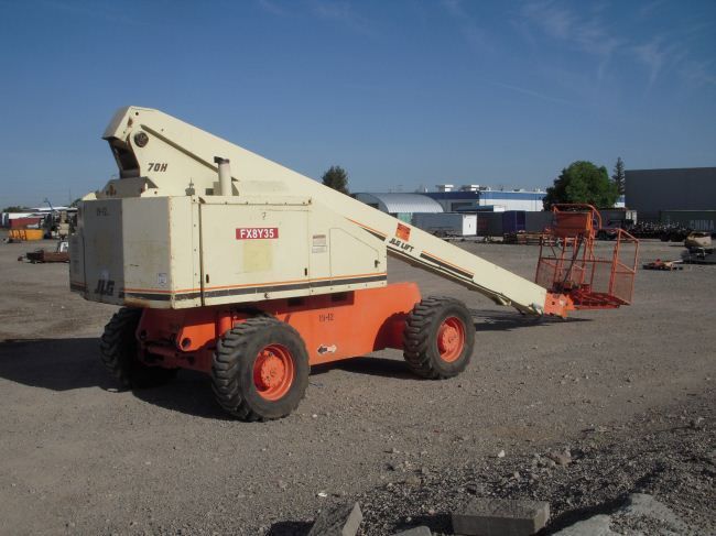 JLG 70 H Specs & Dimensions (1988 - 2000) | Wheeled Telescopic Boom ...