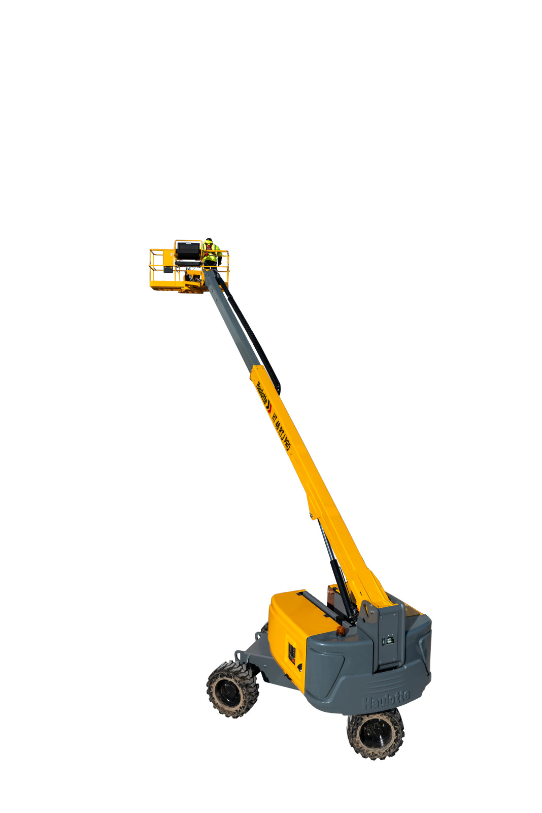Haulotte HT46 RTJ PRO Specs & Dimensions (2021 - 2025) | Wheeled Telescopic Boom Lifts | LECTURA ...
