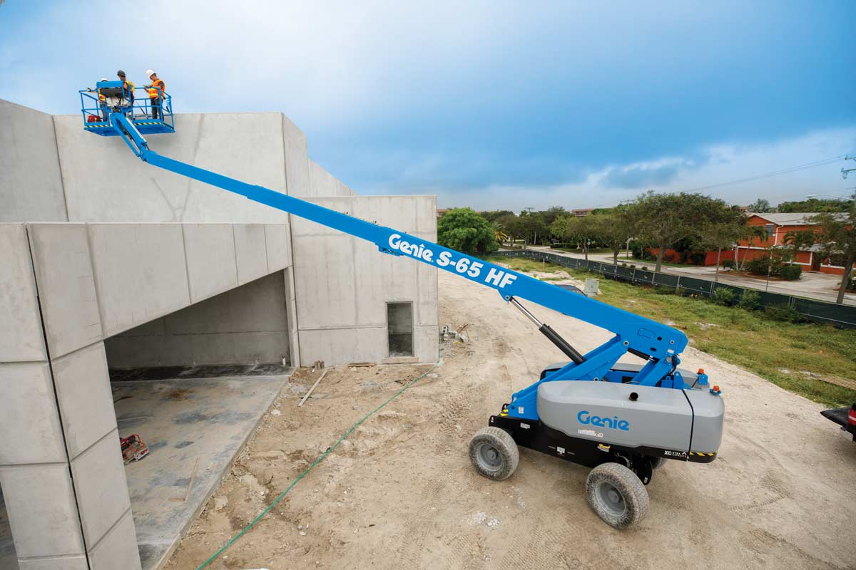 Genie S-65 HF Specs & Dimensions (2022 - 2026) | Wheeled Telescopic ...