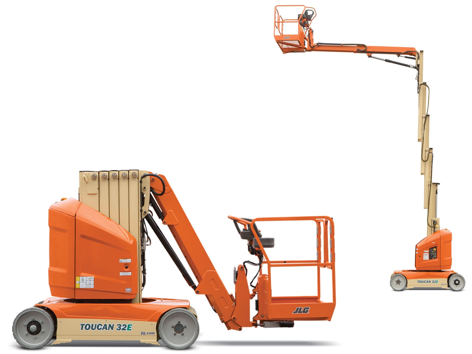 JLG 32E Specs & Dimensions (2021 - 2025) | Single Vertical Mast Boom ...