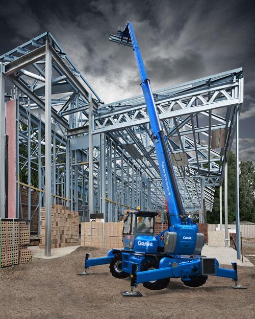 Genie GTH 5021 R rotating telehandler specs & dimensions (2013 - 2016 ...