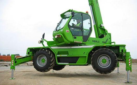 Merlo Roto 50.16 MCSS rotating telehandler specs & dimensions (2010 ...