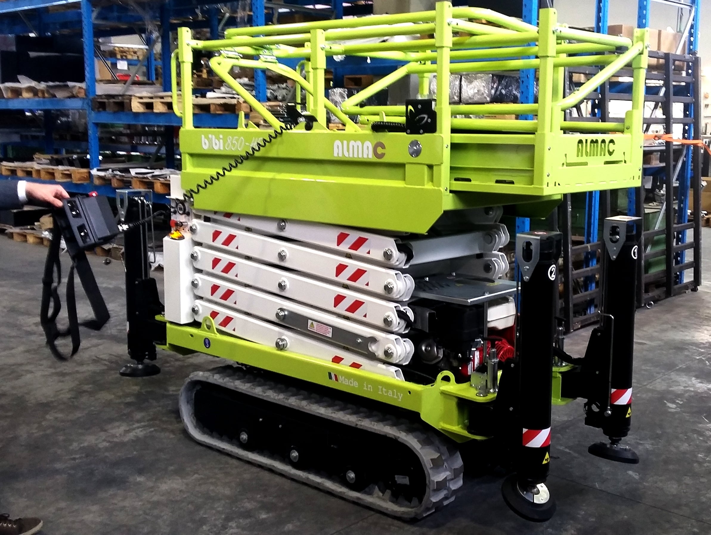 Almac Bibi 850-HE Specs & Dimensions (2016 - 2025) | Crawler scissor ...