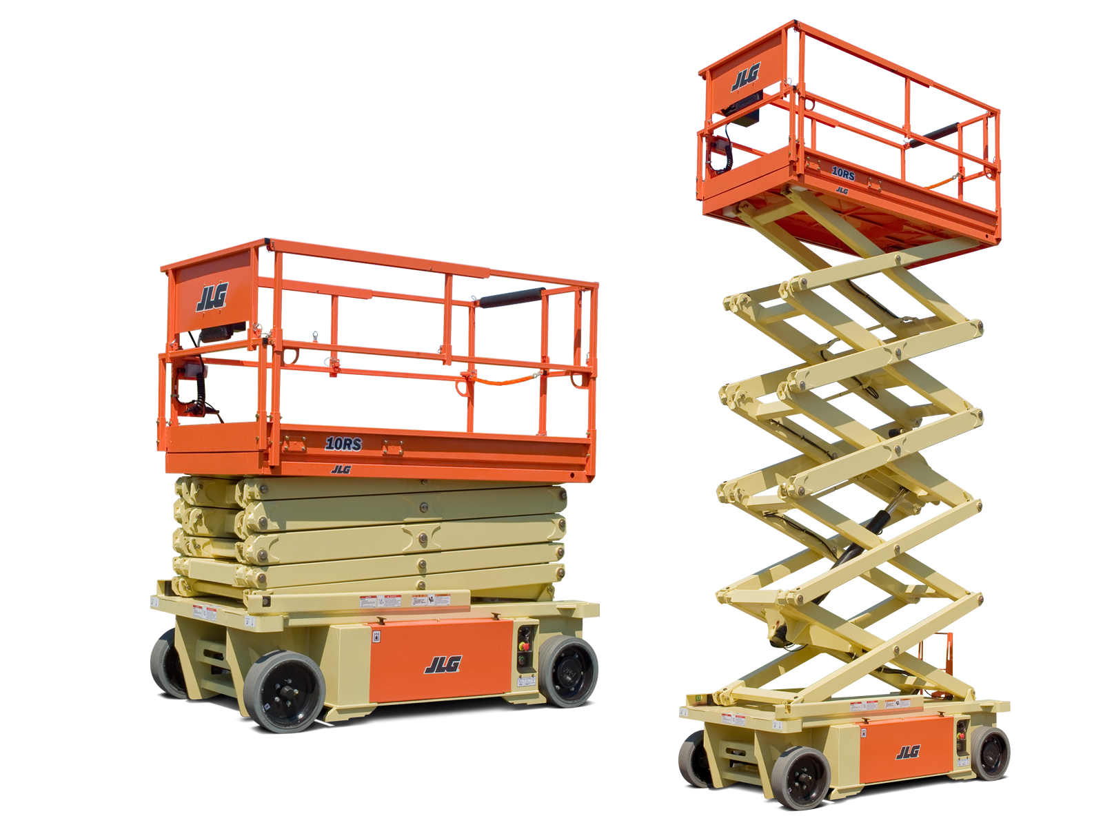 JLG 10RS Specs & Dimensions (2013 - 2020) | Wheeled scissor lifts ...